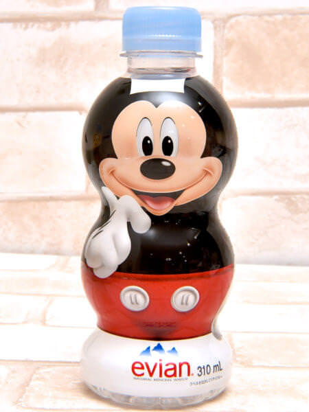 かわいいミッキーたちデザイン！エビアン「ディズニーデザインボトル 310ml」
